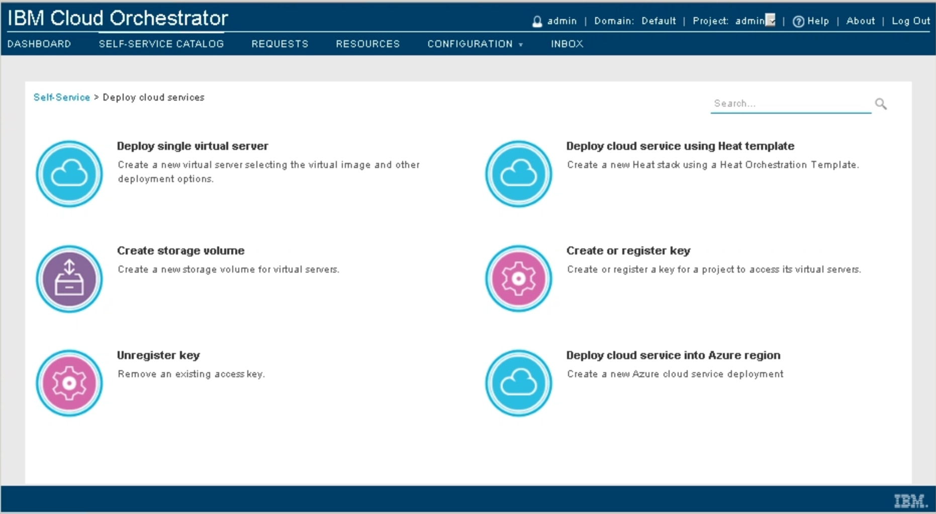 IBM Cloud Orchestrator - Overview - United States