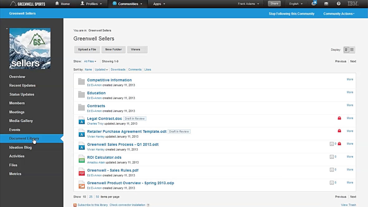 Ibm Connections Content Manager Overview United States